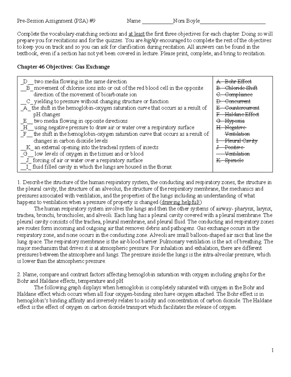 PSA 9 assignment 2019 - Pre-Session Assignment (PSA) #9 Name Nora Boyle ...