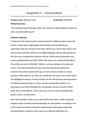 Cat - cat - A critically appraised topic Case Study: Meet Mr. James ...