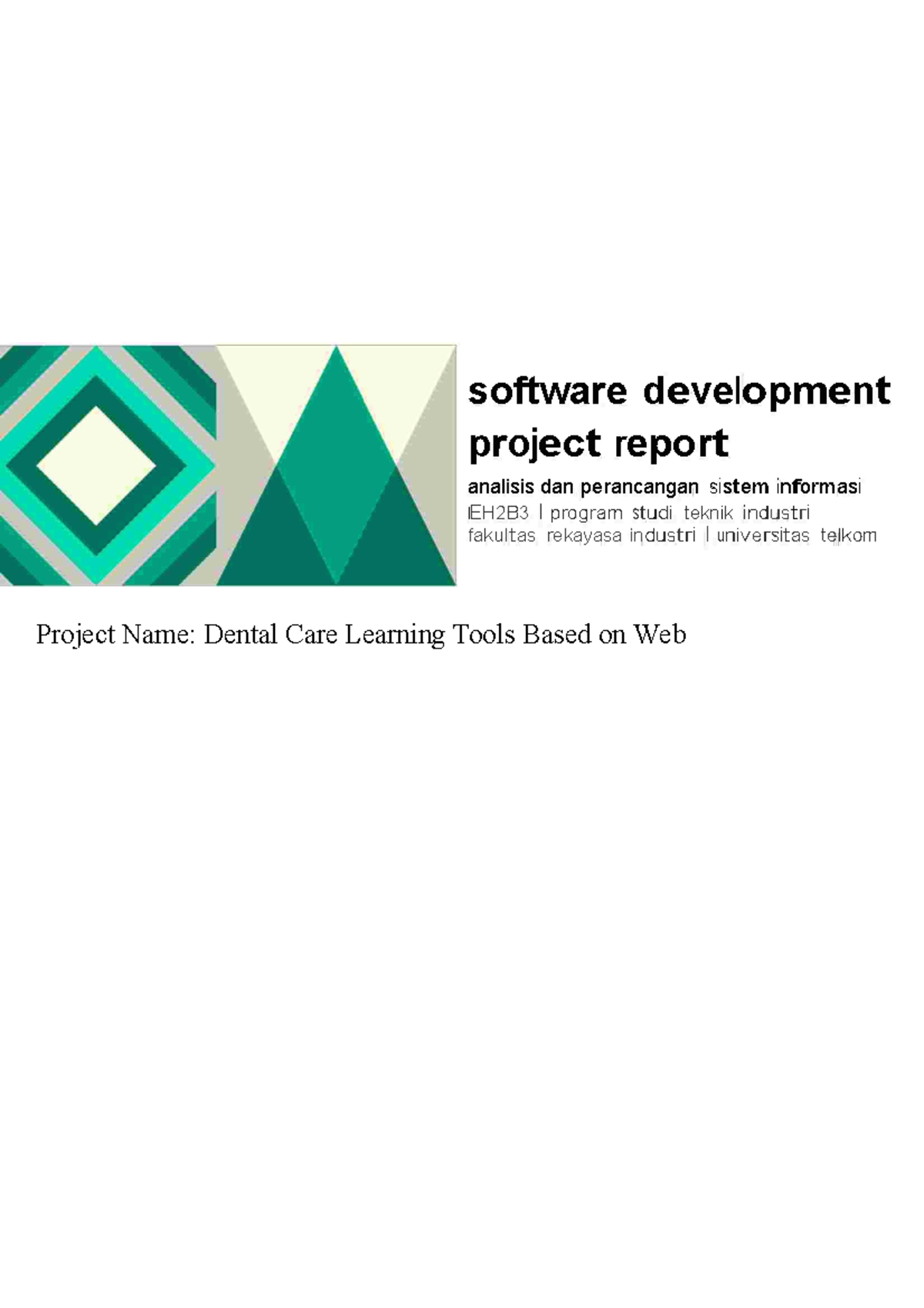 Progress Tubes Design Interface APSI FRI-045 TI-41-04 - software d ev elo p me nt pro jec t re p ...