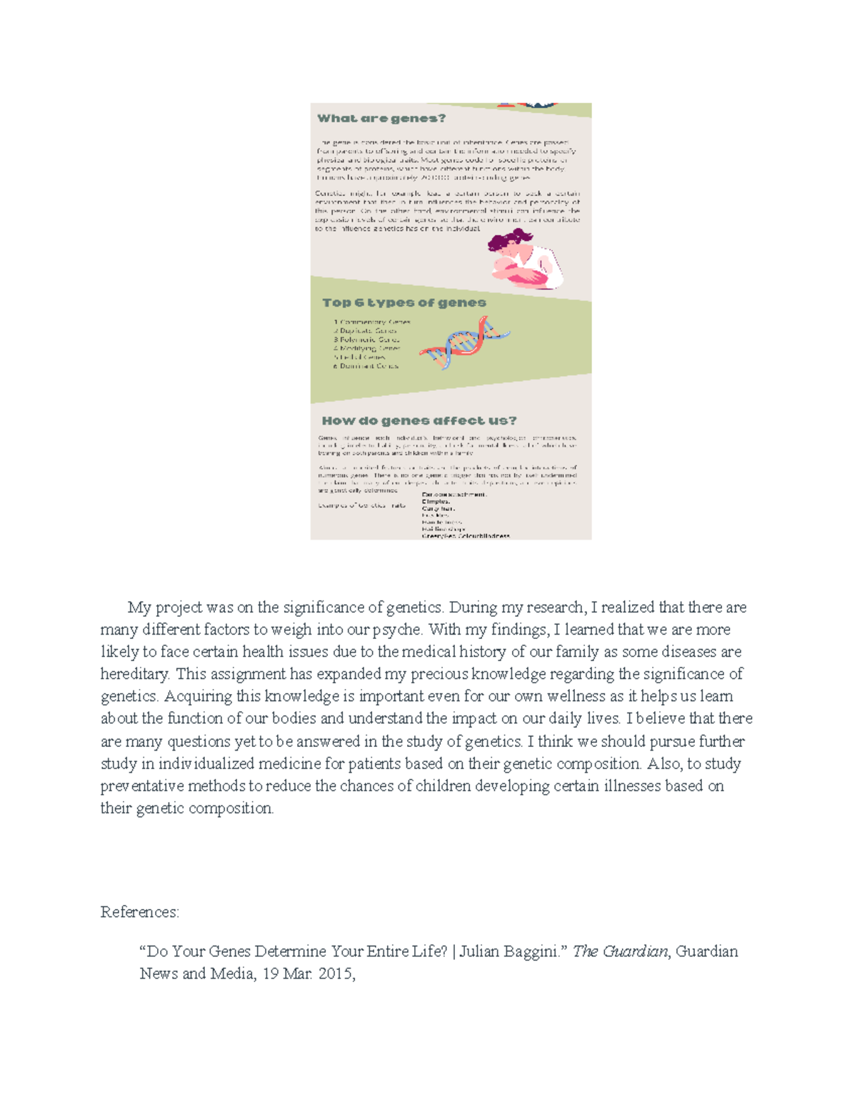 Final Project for Child Development - My project was on the ...