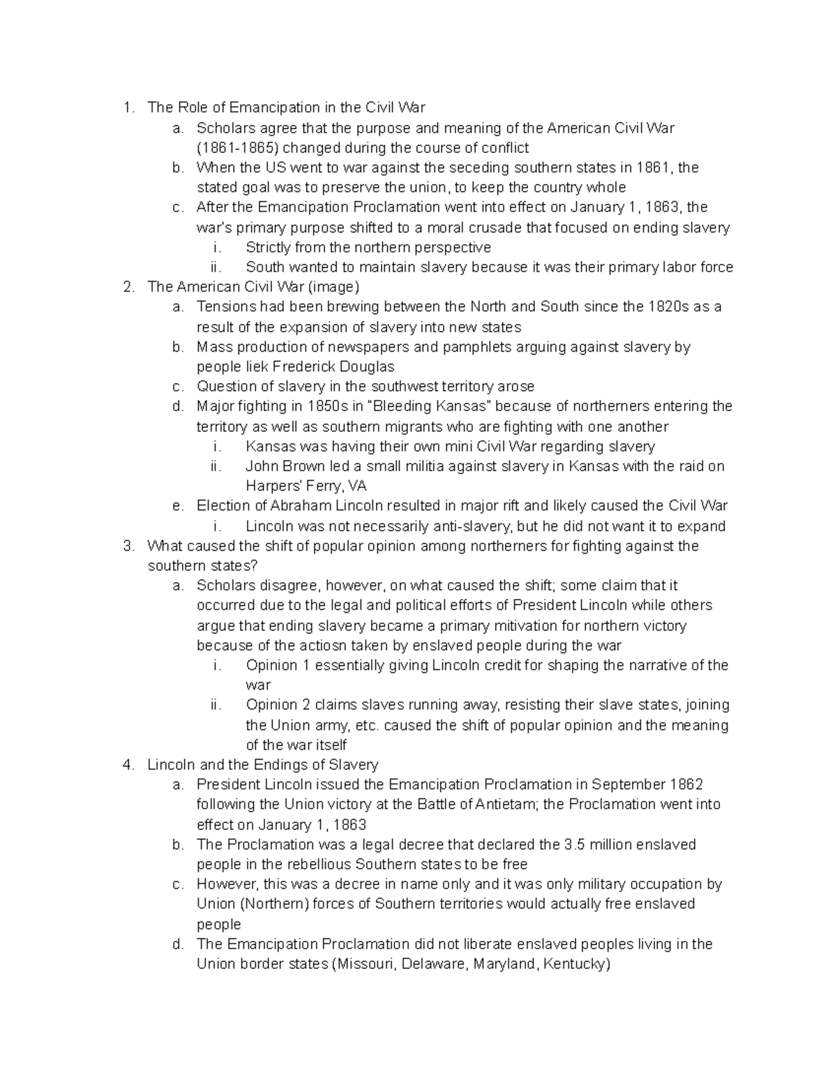 American Civil War Emancipatiom Wartime Photography - The Role of ...