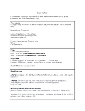 Exam 3 Learning Objectives - EXAM 3 LEARNING OBJECTIVES NUTRITION ...
