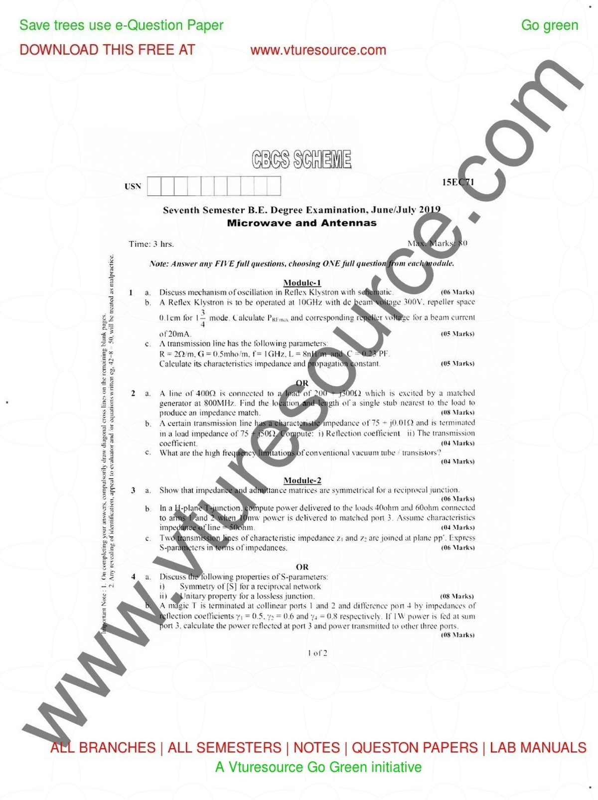 MW July-2019 - Hfuci - electronics and communication - Studocu