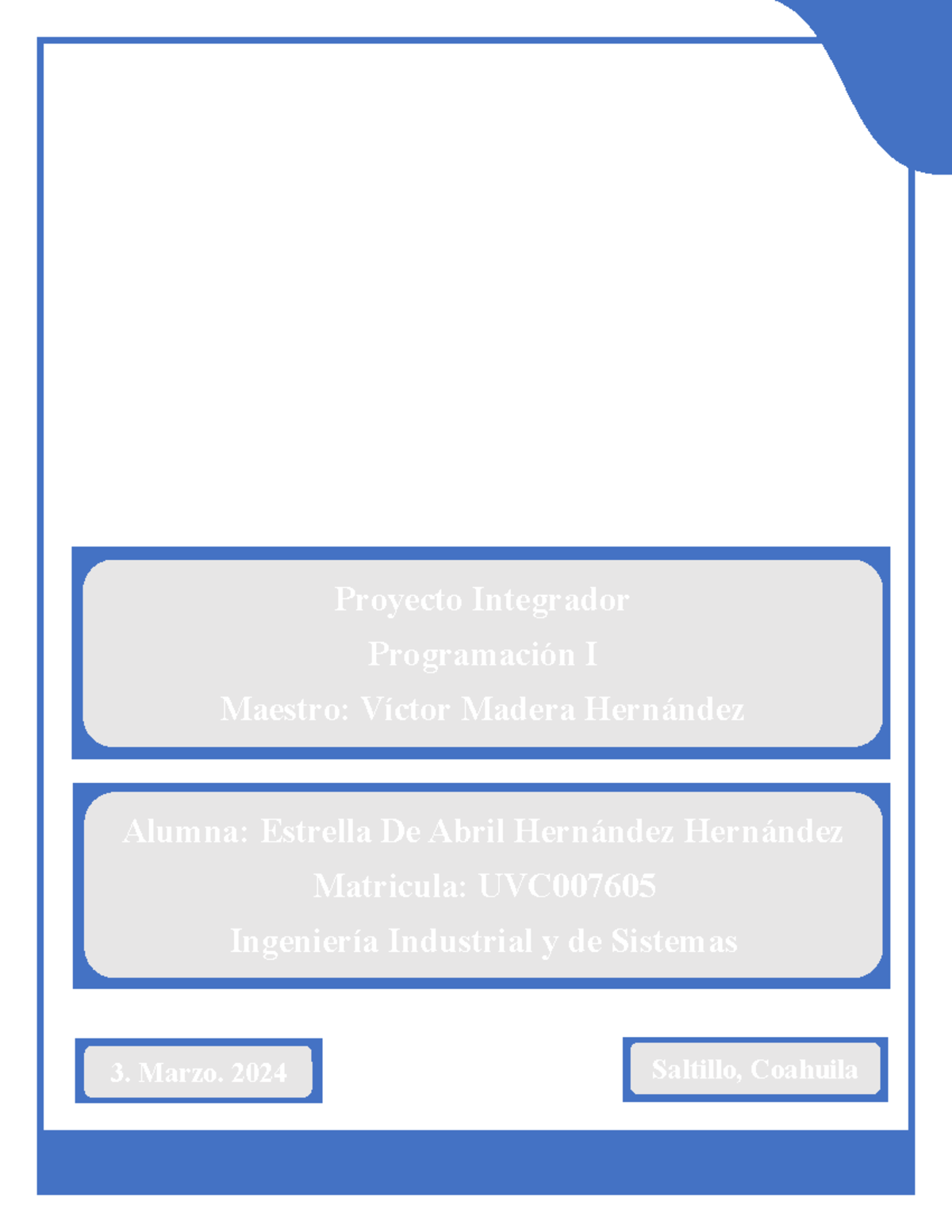 Programacion I proyecto integrador - Programacion i, Proyecto ...