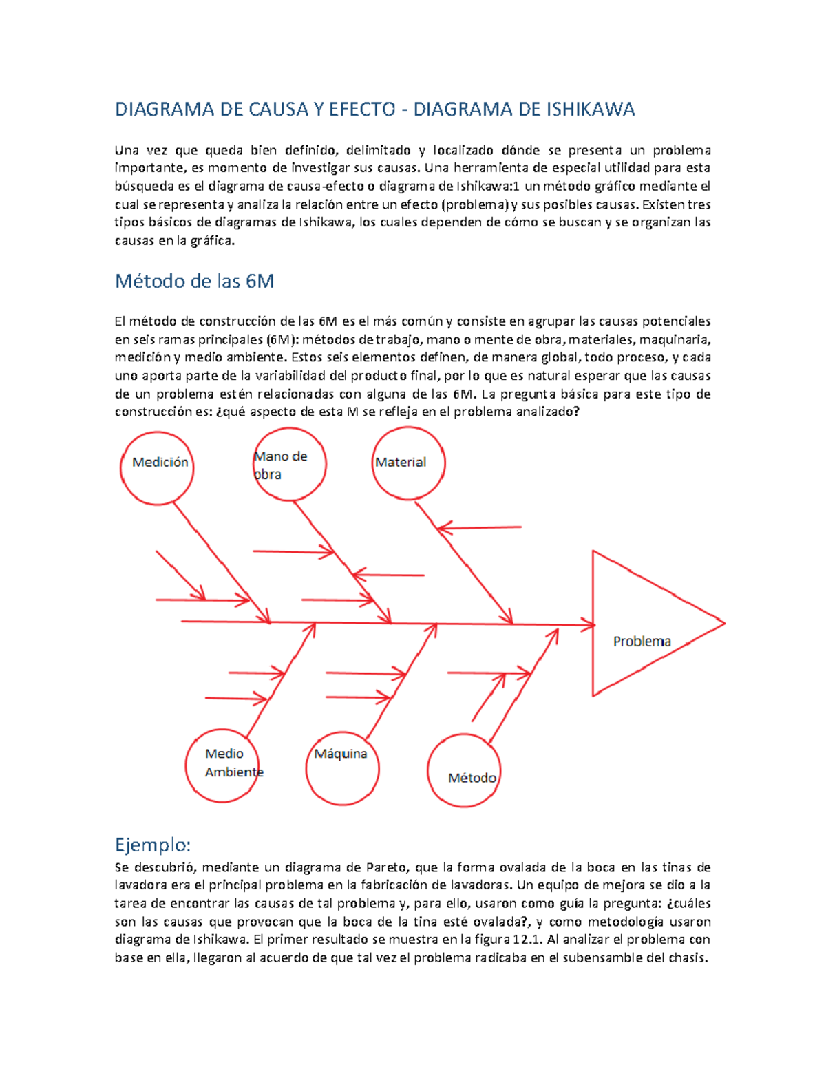 Diagrama DE Causa Y Efecto - DIAGRAMA DE CAUSA Y EFECTO - DIAGRAMA DE ...