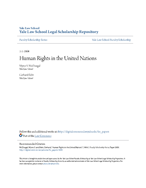 Human Rights Law - LLB 1st Year notes - Human Rights The Courts have ...