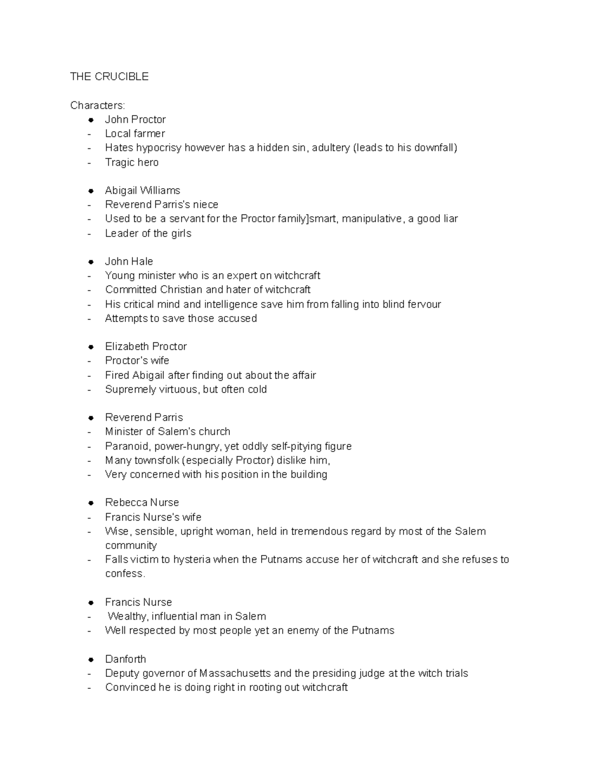 Untitled document - notes taken in class while going through the book ...