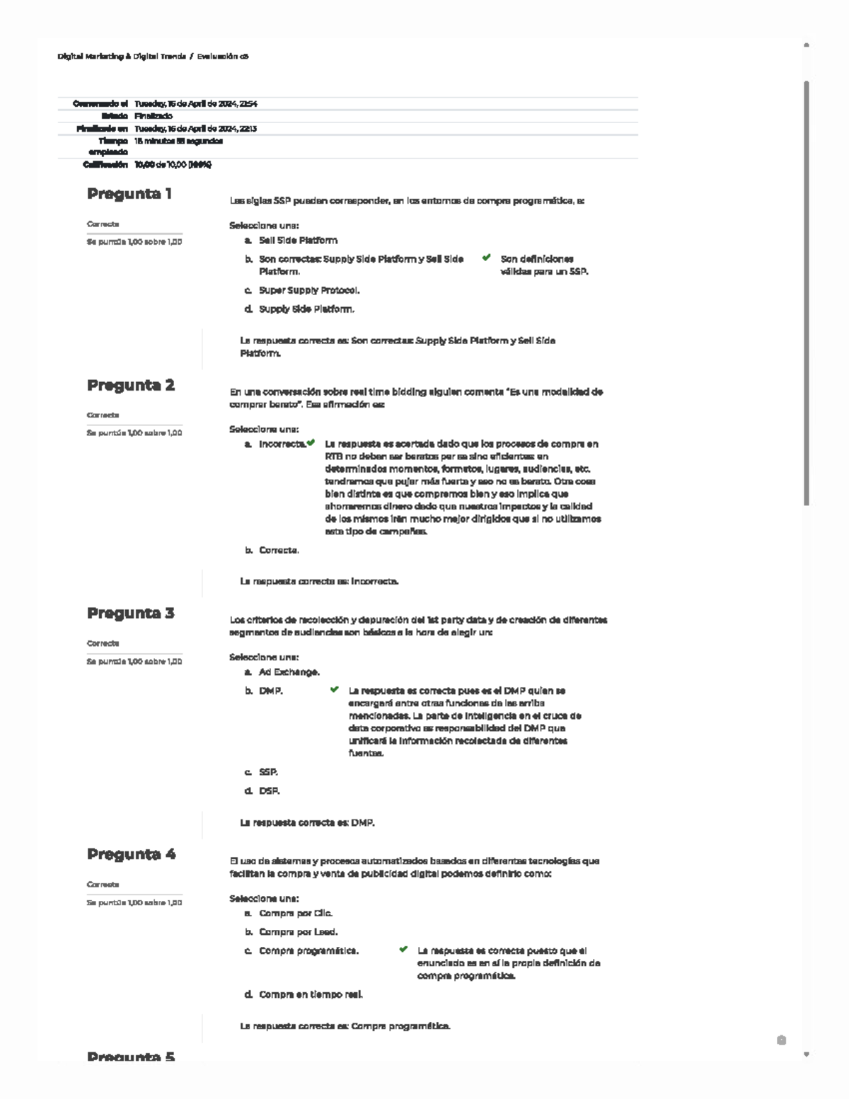 Evaluación C3-U2 del Instituto Europeo de Posgrado - D i g i t a l ...