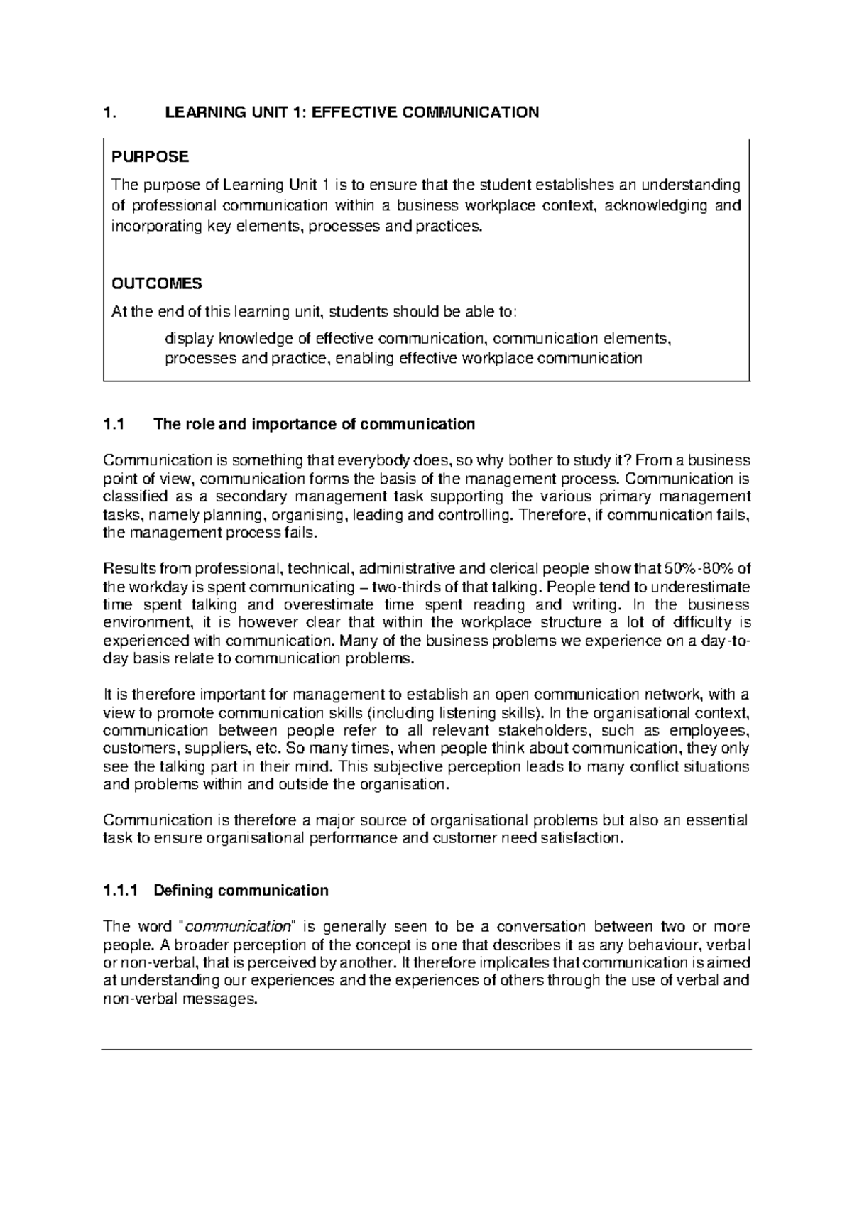 Effective Communication - Warning: TT: undefined function: 32 Warning: TT: undefined function ...