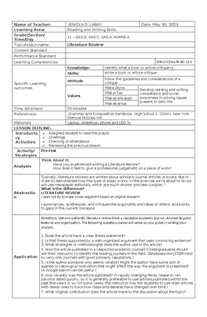 HOPE 4 Module 2 - SH S Physical Education and Health 4 Module 2 ...