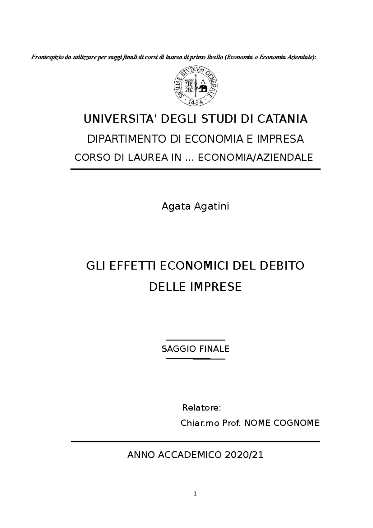 Allegato 2-Saggi Finali Indicazioni-Frontespizio+Indice+Bibliografia ...