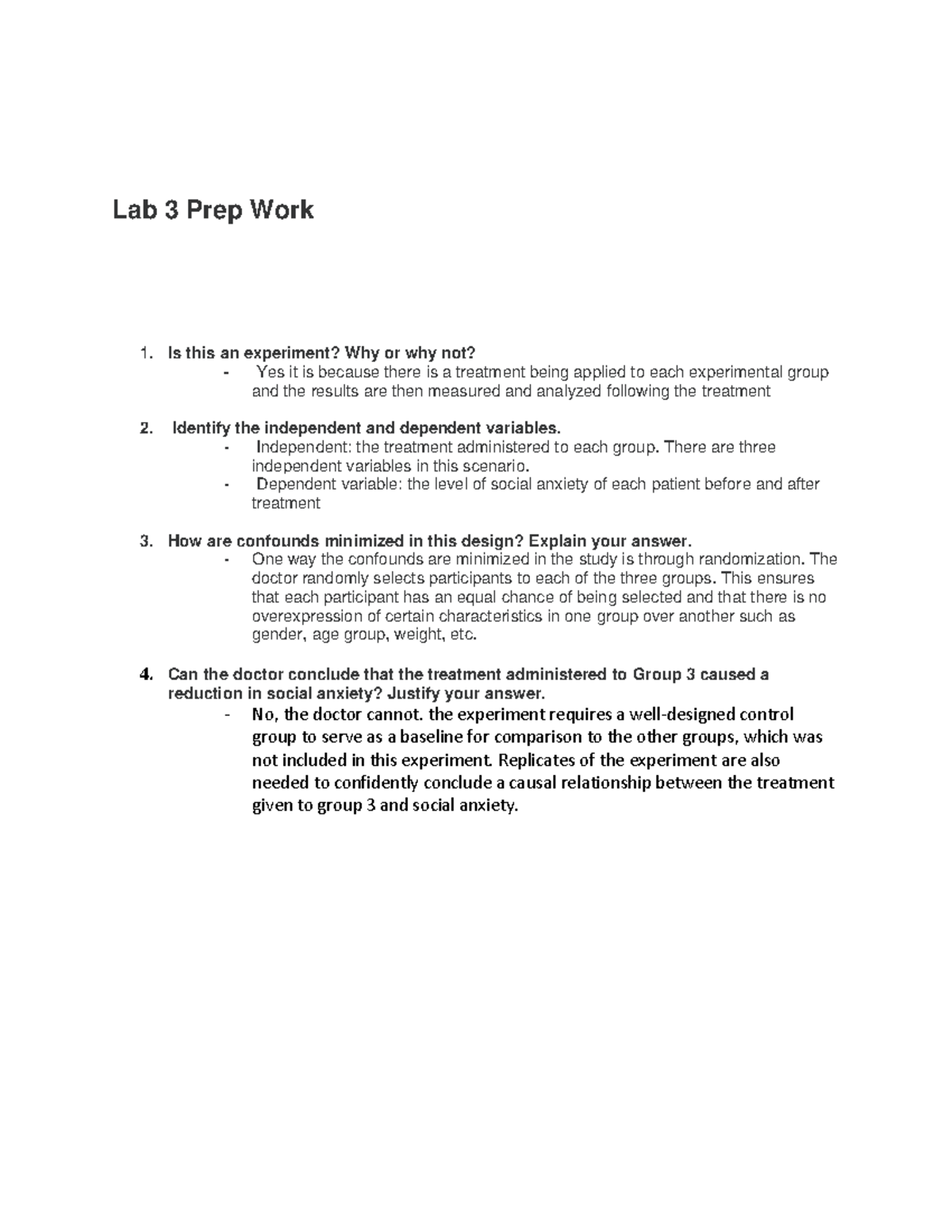 Lab 3 Prep Work - lab 3 prep work - Lab 3 Prep Work 1. Is this an ...