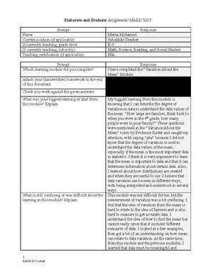 Elaborate Activity Lesson Planning for 5E Document - Elaborate Activity ...