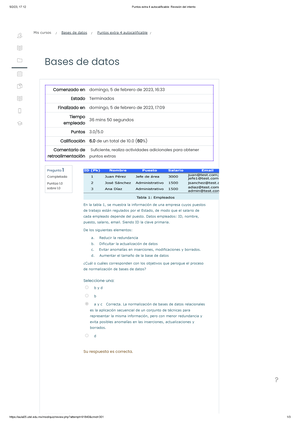 Prgramacion Estructurada Semana 6 - 100% (1) · 150 vistas · 3 páginas Modalidad de Exámenes ...