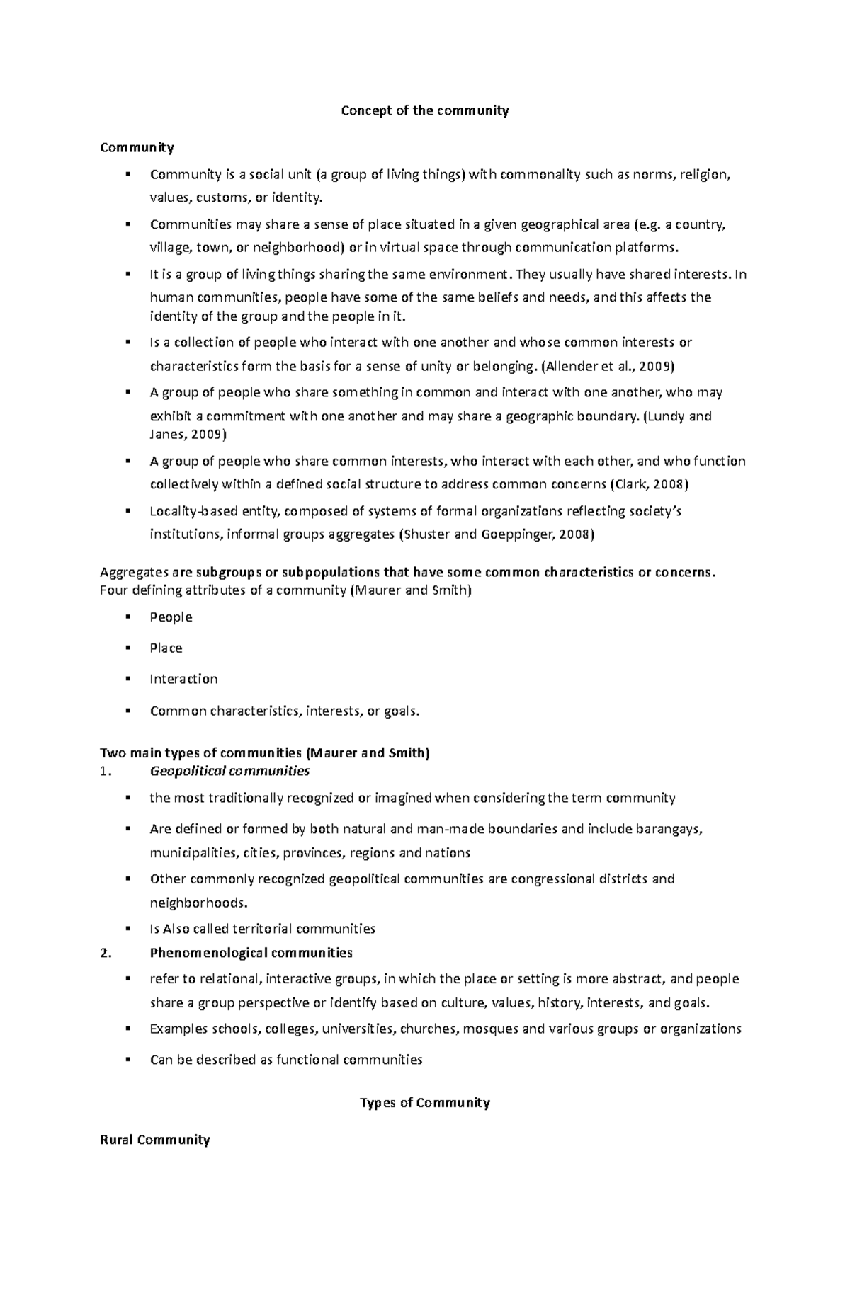 Prelim-Handout-2 - prelim handout for nursing - Concept of the ...