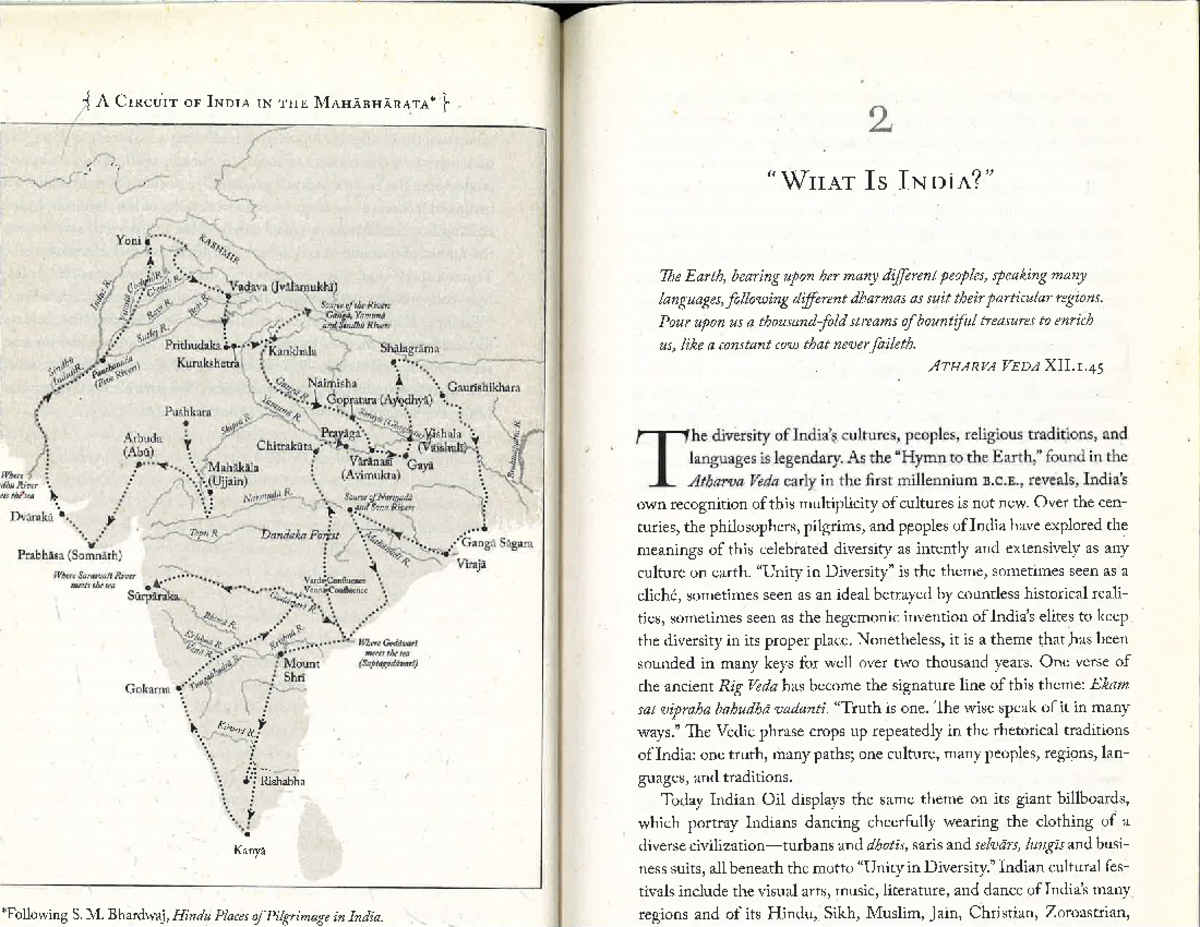 Reading - Eck What Is India - SOCWORLD 36 - Studocu