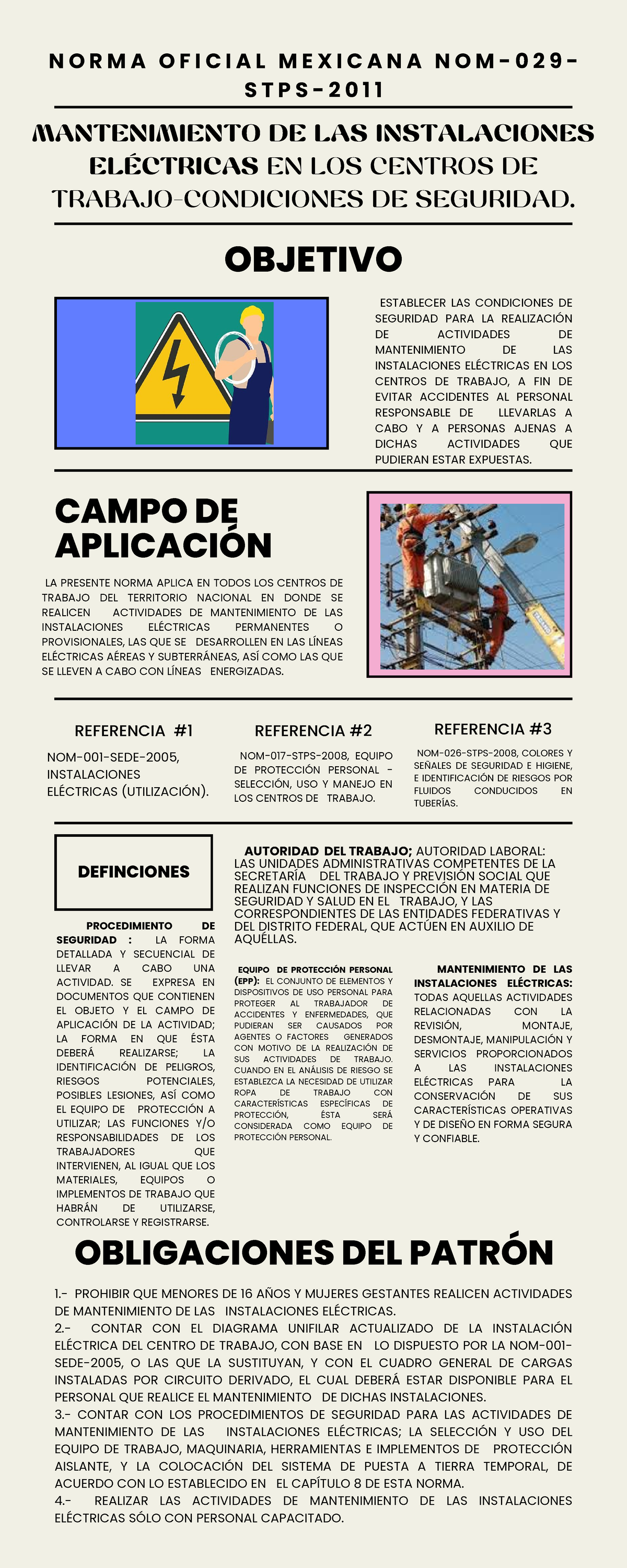 Norma Oficial Mexicana NOM-029-STPS-2011 - MANTENIMIENTO DE LAS ...