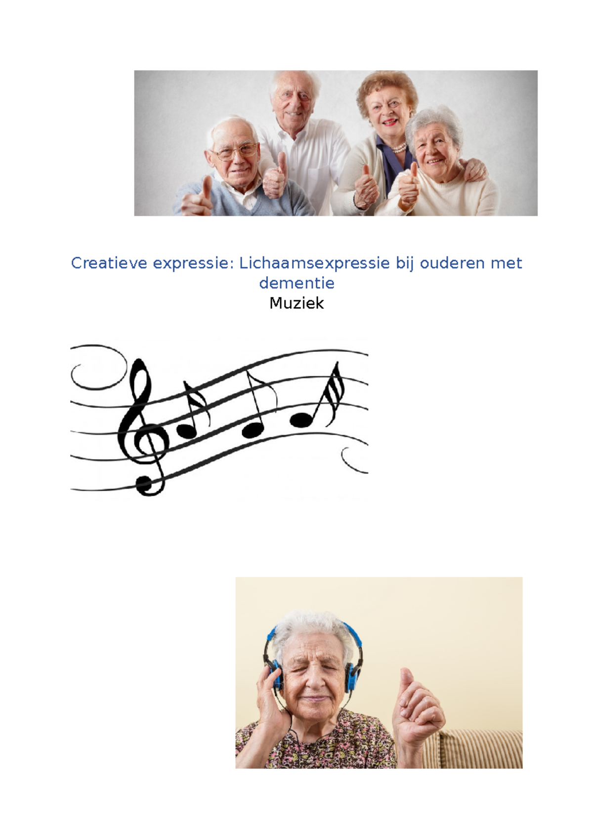 Creatieve expressie taak - Creatieve expressie: Lichaamsexpressie bij ...