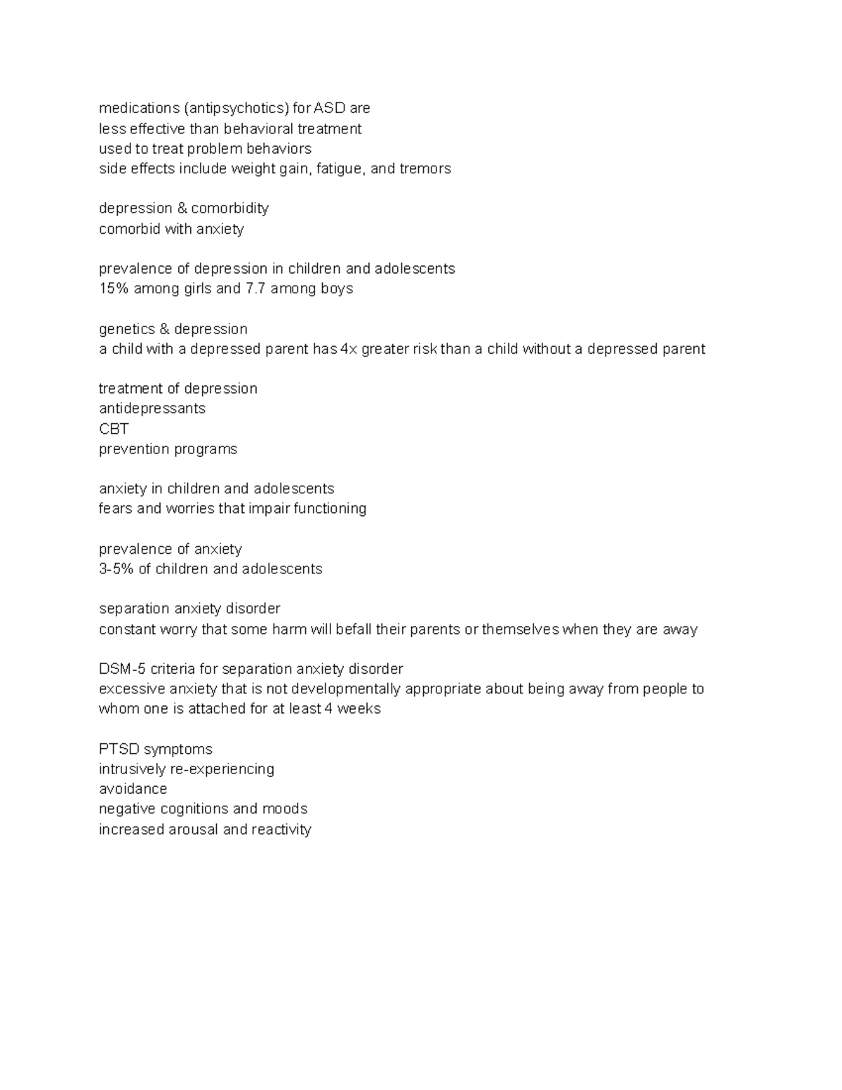 405 study guide 17 - Professor: Jeff Henriques - medications ...