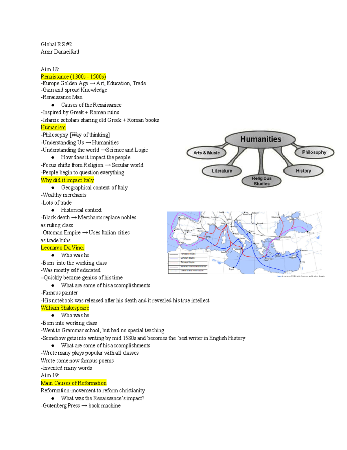 Copy of Global RS 2 For Spring Semester - Global RS # Amir Danaeifard ...