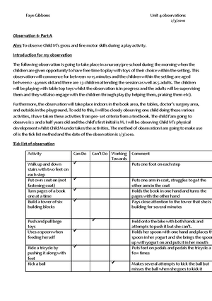 Longitudinal Child Study m3 - Faye Gibbons Longitudinal Child Study ...
