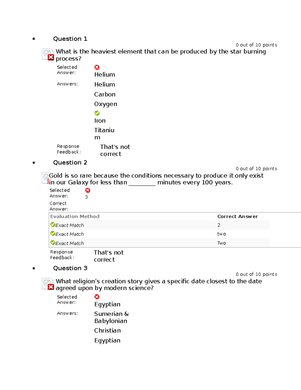Week 5 Quiz - Weekly quizzes about textbooks and lectures - Question 1 0 out of 10 points What ...