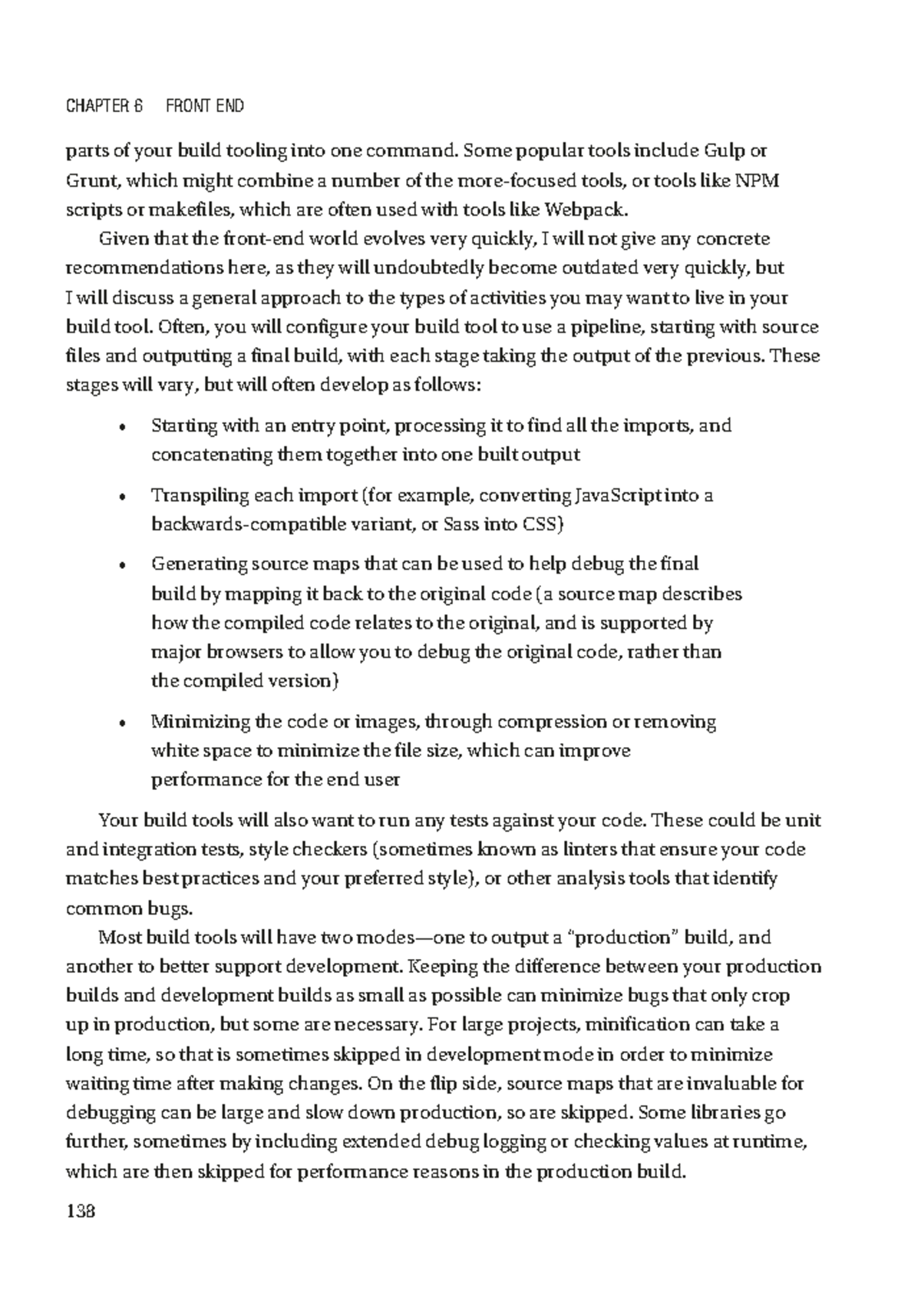 Web Development Notes 31 138 Parts Of Your Build Tooling Into One Command Some Popular