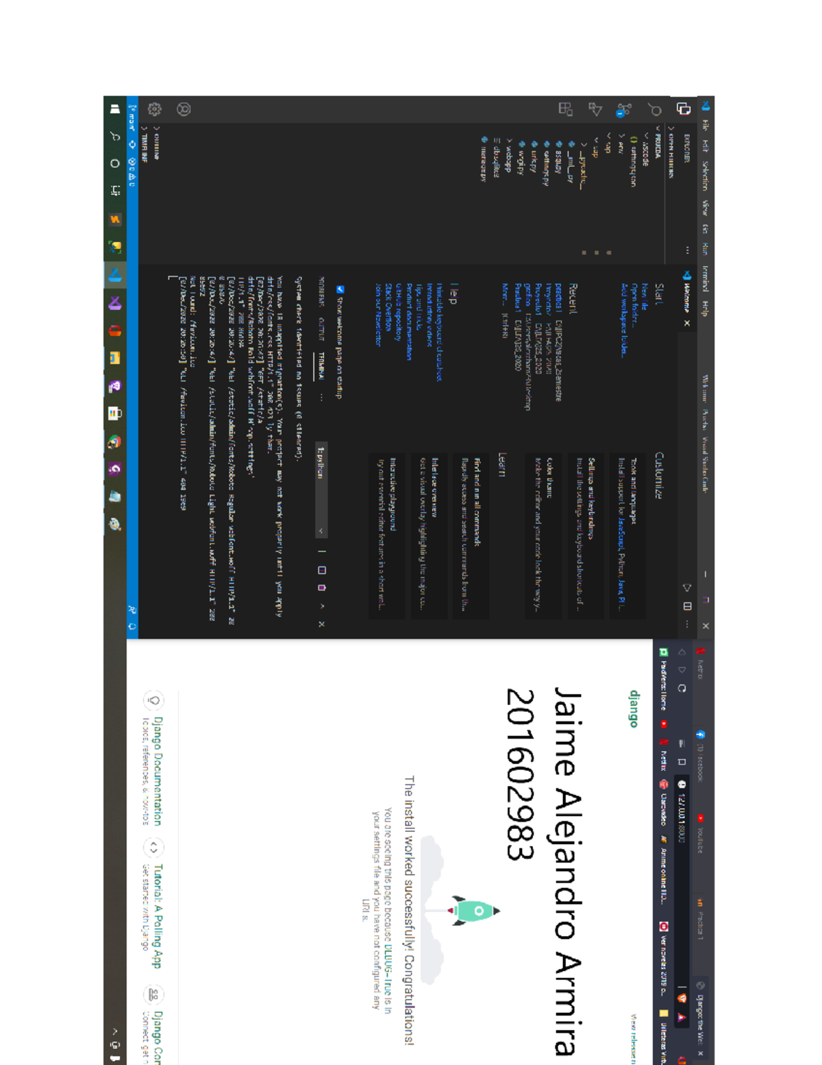[IPC2]Tarea 2 2016 02983 - File Edit Selection View Go Run Terminal Help Welcome Prueba Visual ...