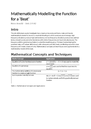 Unit 2 PSMT Matrices - 2021 AFL PREDICTION PSMT FA2 Unit 2 Aditya Lolam ...