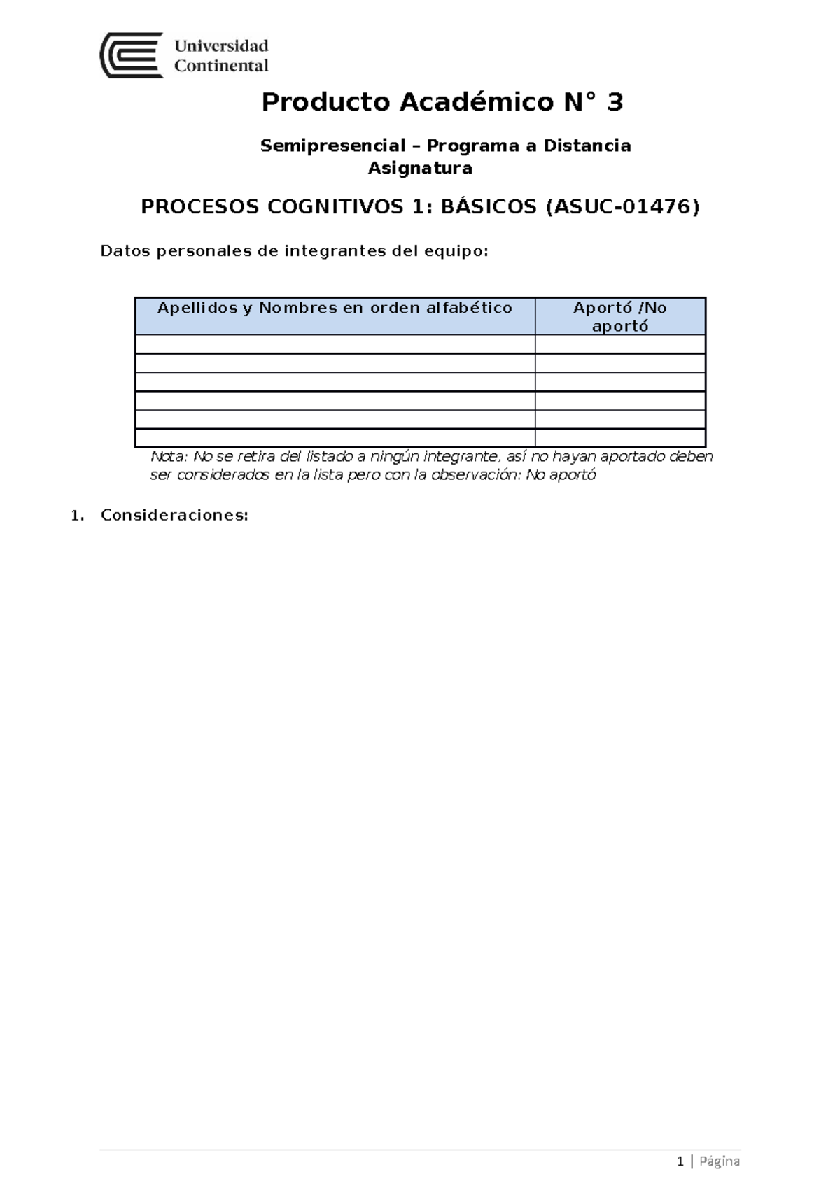 Producto Académico N°3 2023 20A - Producto Académico N° 3 Semipresencial – Programa a Distancia ...