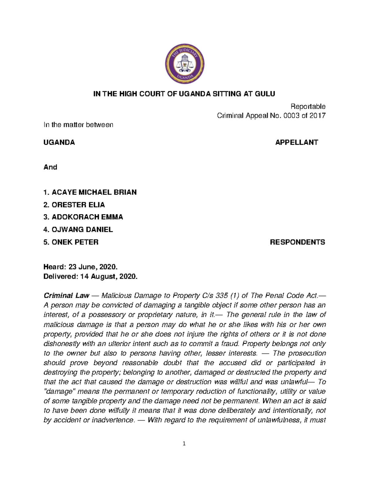 Black's Law Dictionary 8th Edition ( PDFDrive ) - IN THE HIGH COURT OF ...