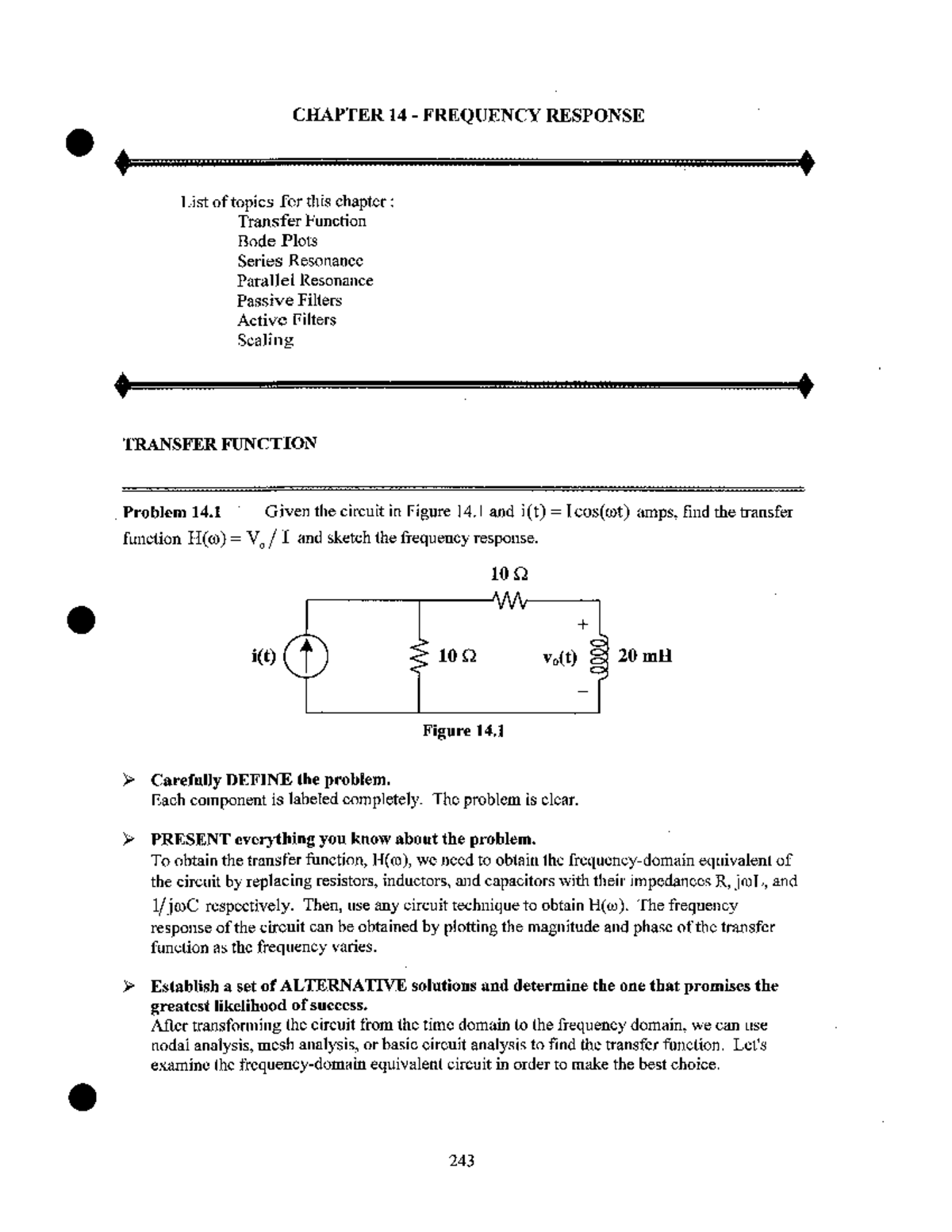 Chapter 14 Frequency Response - ECE 101 - Studocu