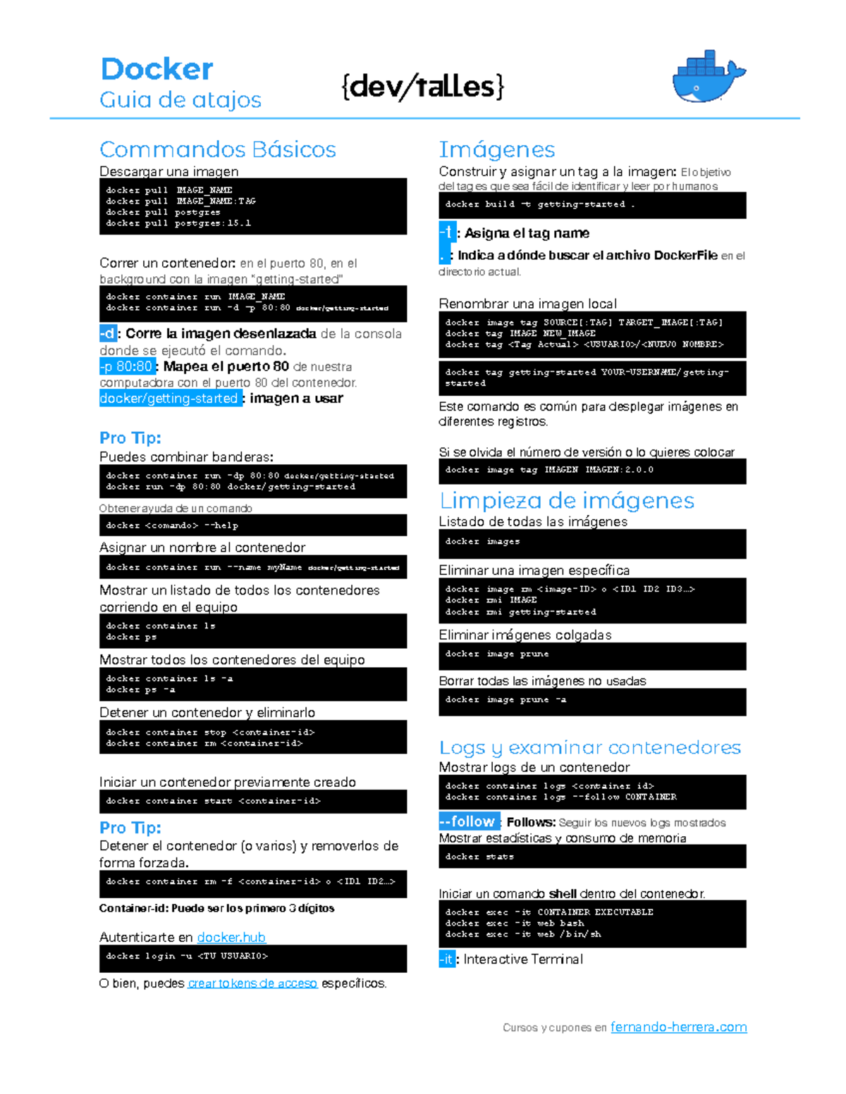Docker-cheat-sheet - Docker-cheat-sheet - Docker Guia de atajos ...