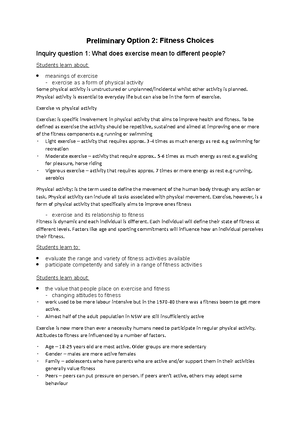 Year 11 Preliminary First Aid Study Notes - Preliminary Option1: Notes ...