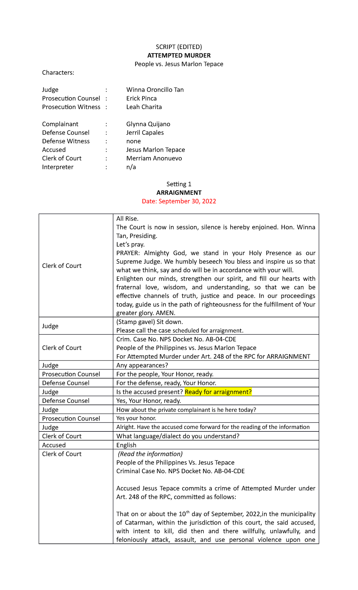 Script-Practice-Court-2- Edited G2 - SCRIPT (EDITED) ATTEMPTED MURDER ...