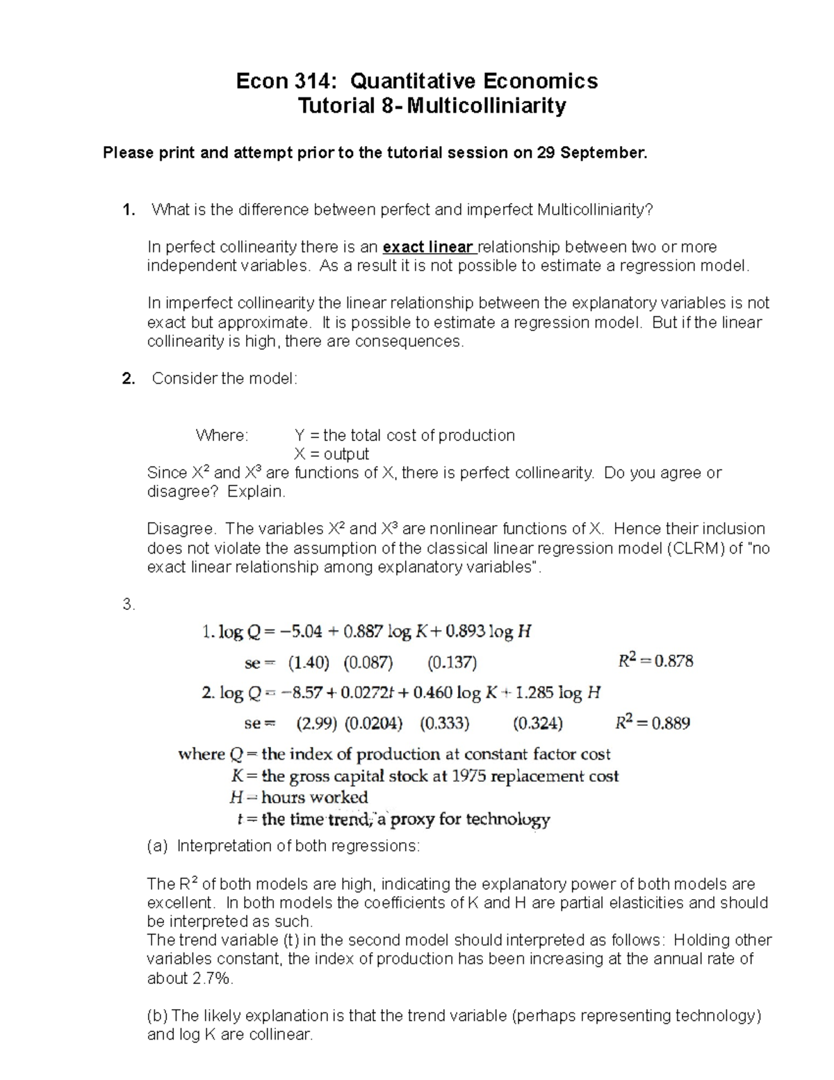 Tutorial Session 9 Suggested solution - Econ 314: Quantitative ...