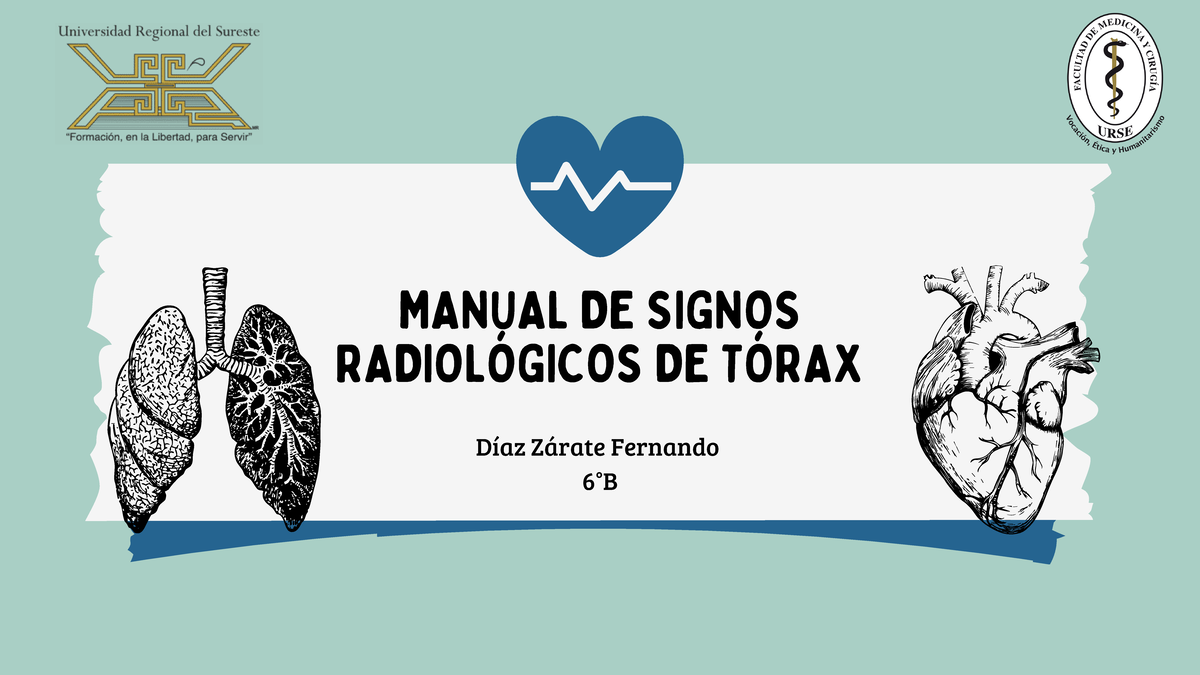 Manual de signos radiológicos de tórax - MANUAL DE SIGNOS RADIOLÓGICOS ...
