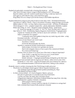 Am Hist A 1 The Americas A Not So New World - Week 1 – The Americas: A ...