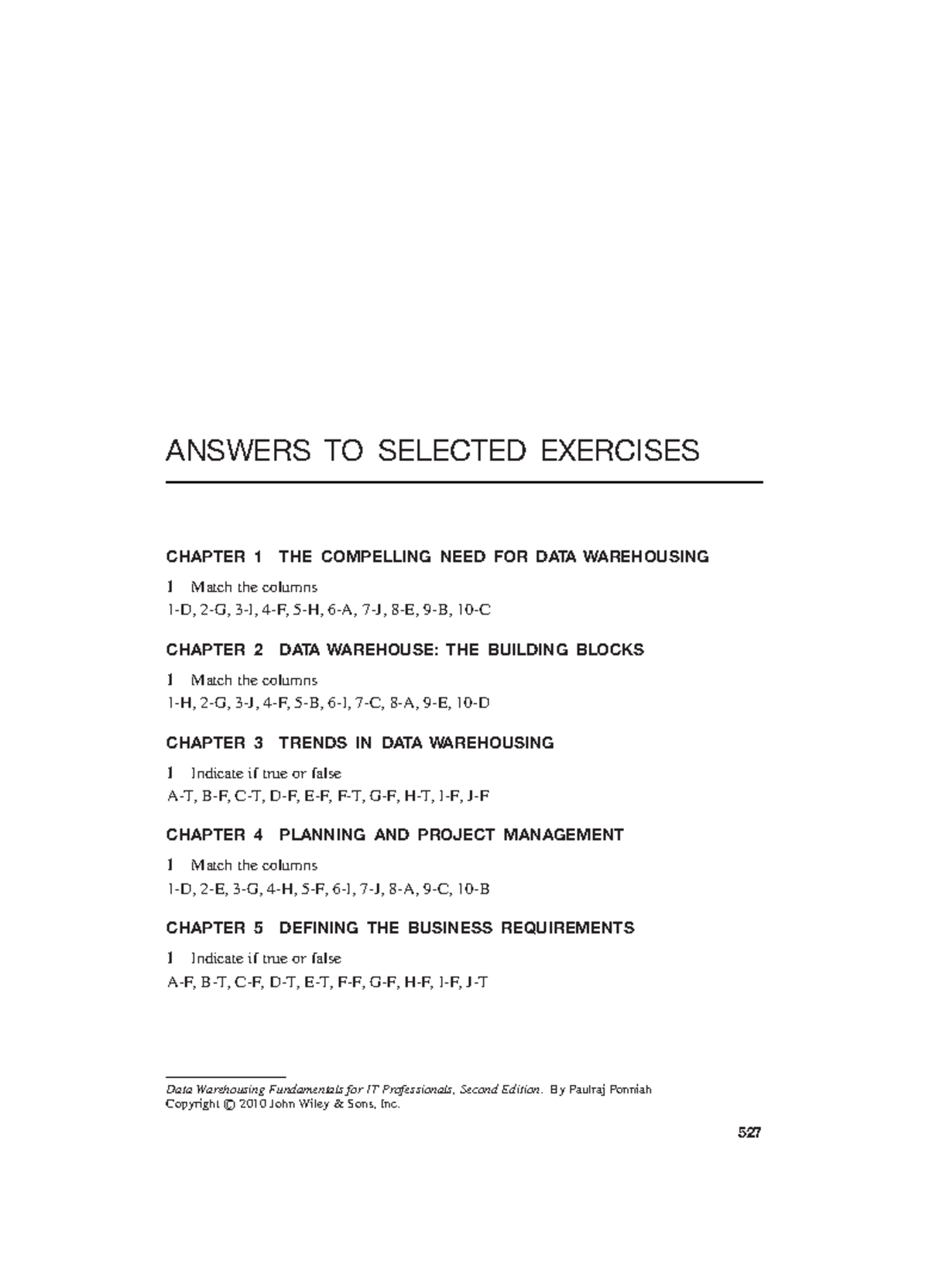 Solution - assignments - ANSWERS TO SELECTED EXERCISES CHAPTER 1 THE ...