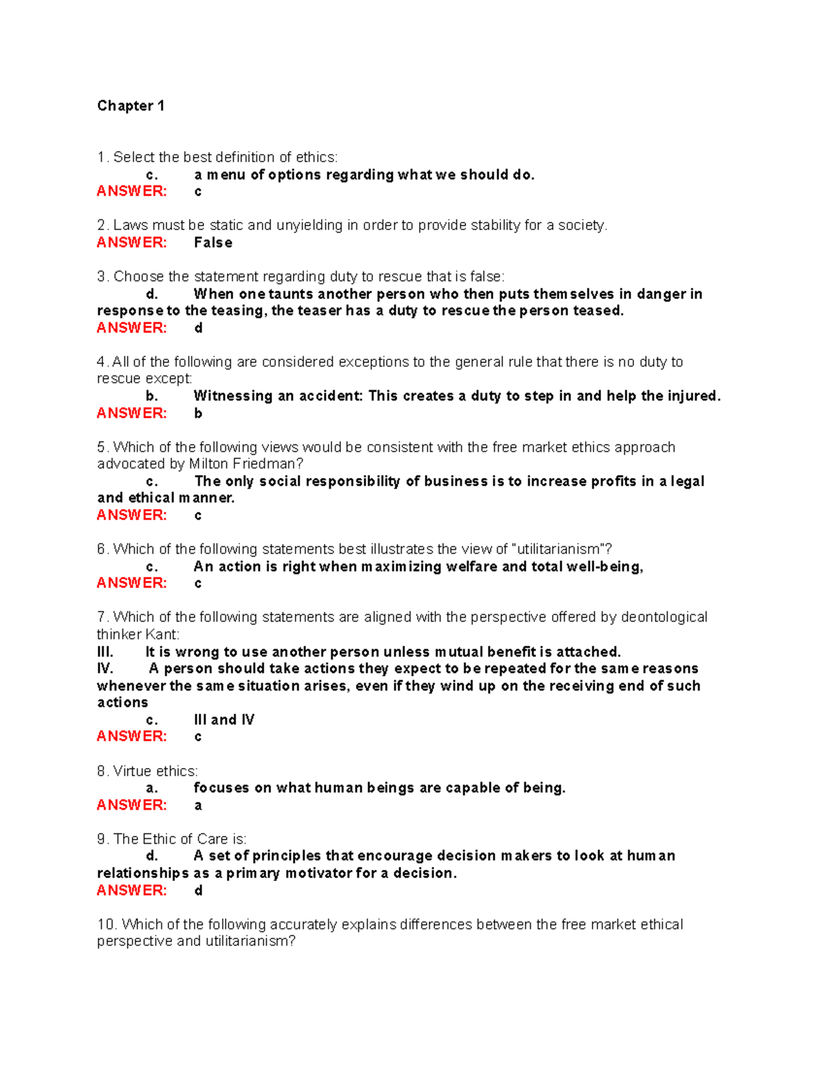Law and Ethics in the Business environment by Terry Halbert and Elaine ...