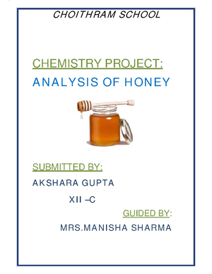 Chemistry investigatory project xii on toothpaste analysis - CHEMISTRY INVESTIGATORY PROJECT ...