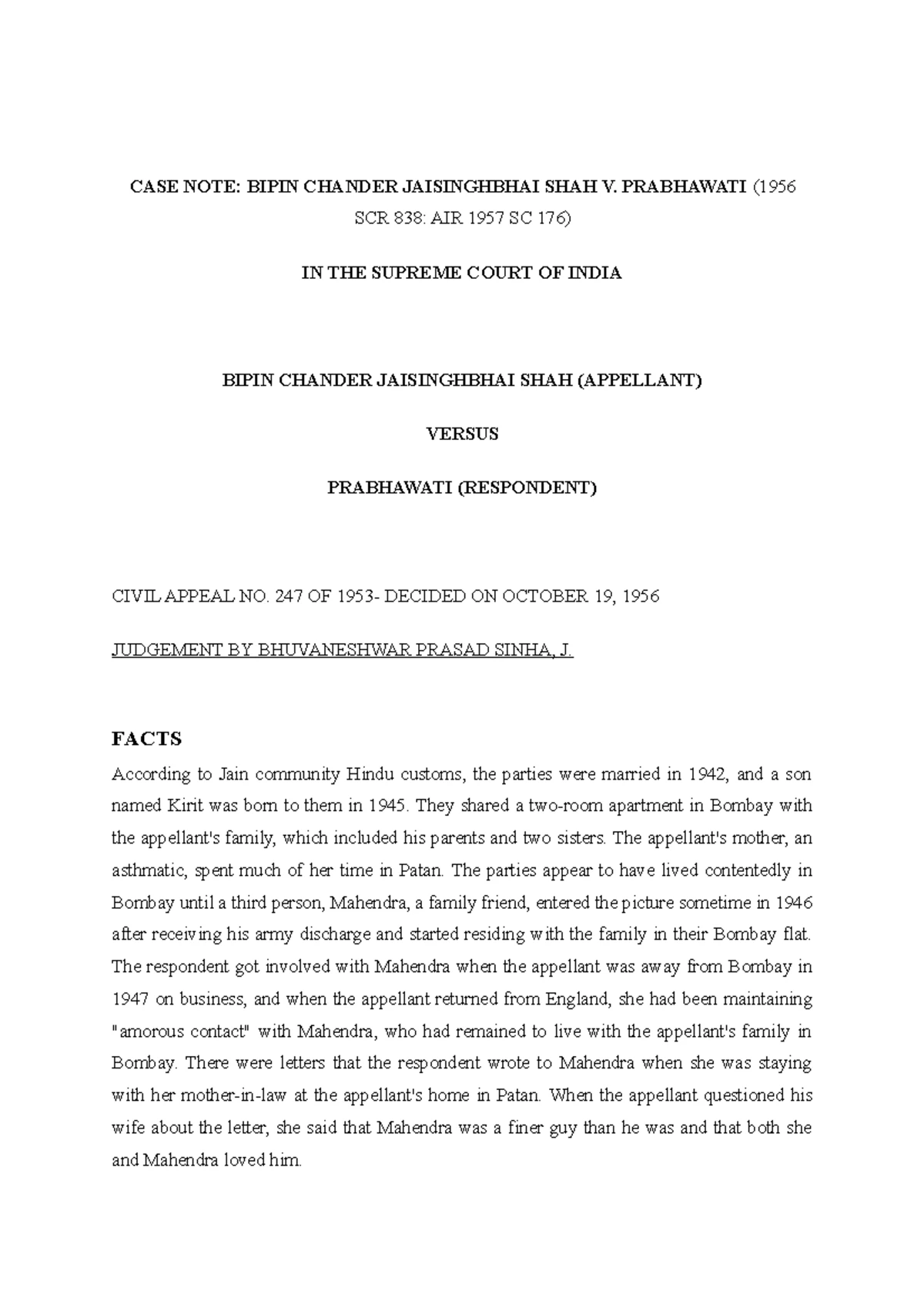 Interlocutory Application- Format- CPC- DRAFT - INTERLOCUTORY ...