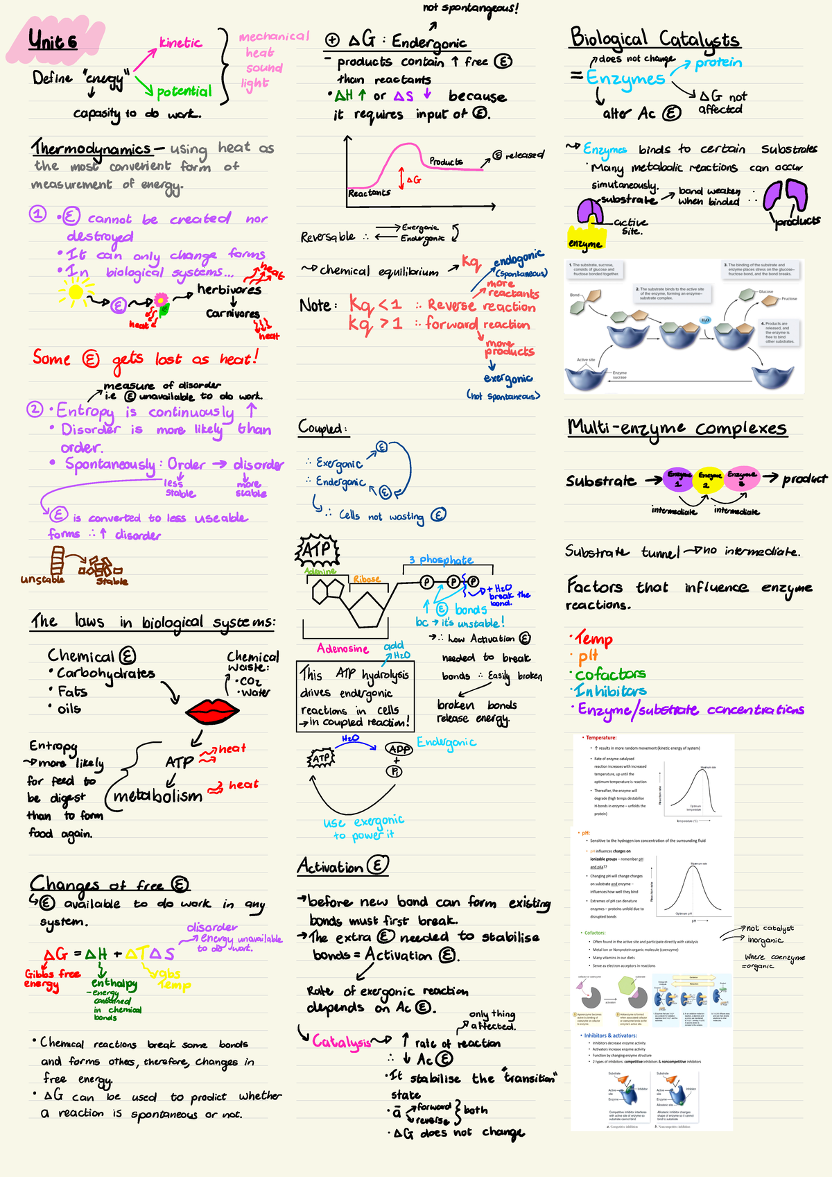 Untitled Notebook - Short summary of some of the content page 1 - not ...