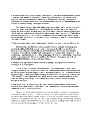 Eng april 13 notes - Shakespeare’s Macbeth The witches in the film are ...