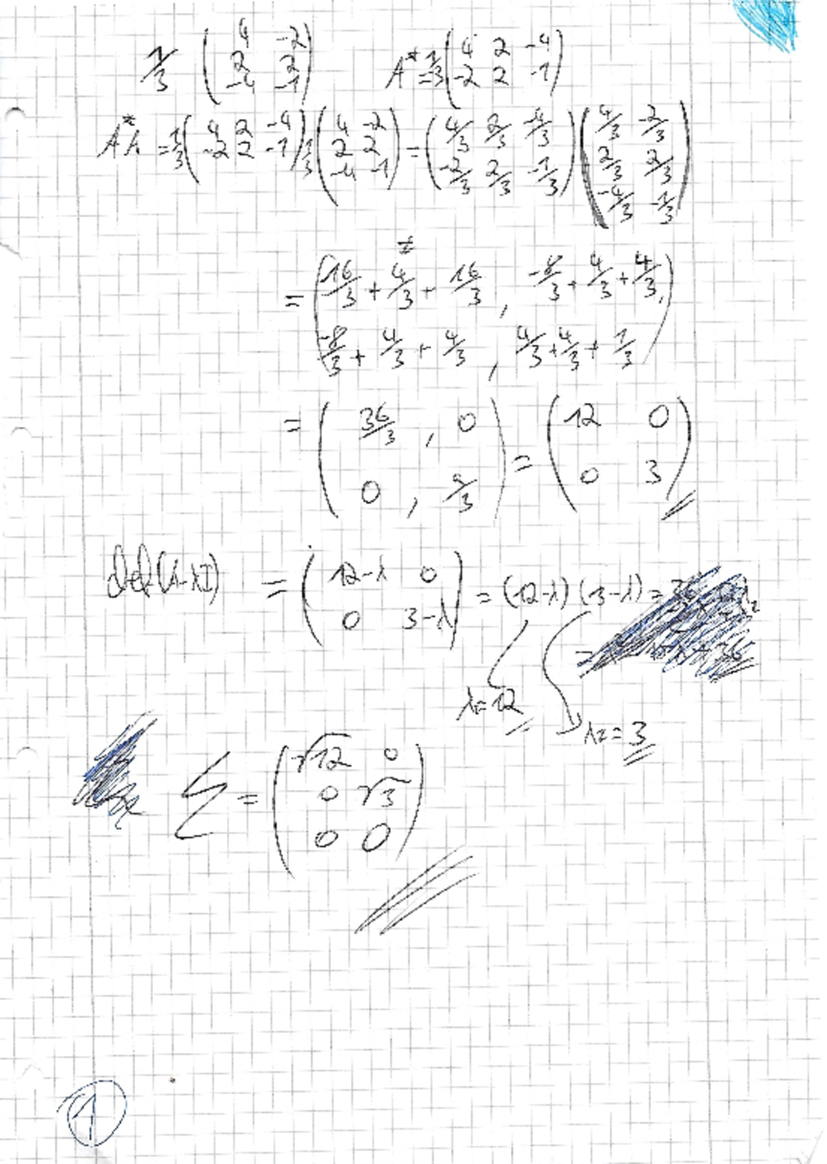 Mathe ha 12 Aufgabe 1 - adwdwd - Mathematik II - Studocu