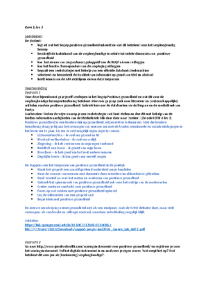 Samenwerkingspartner H5 stagewerkplan uitwerking voorbeeld ...