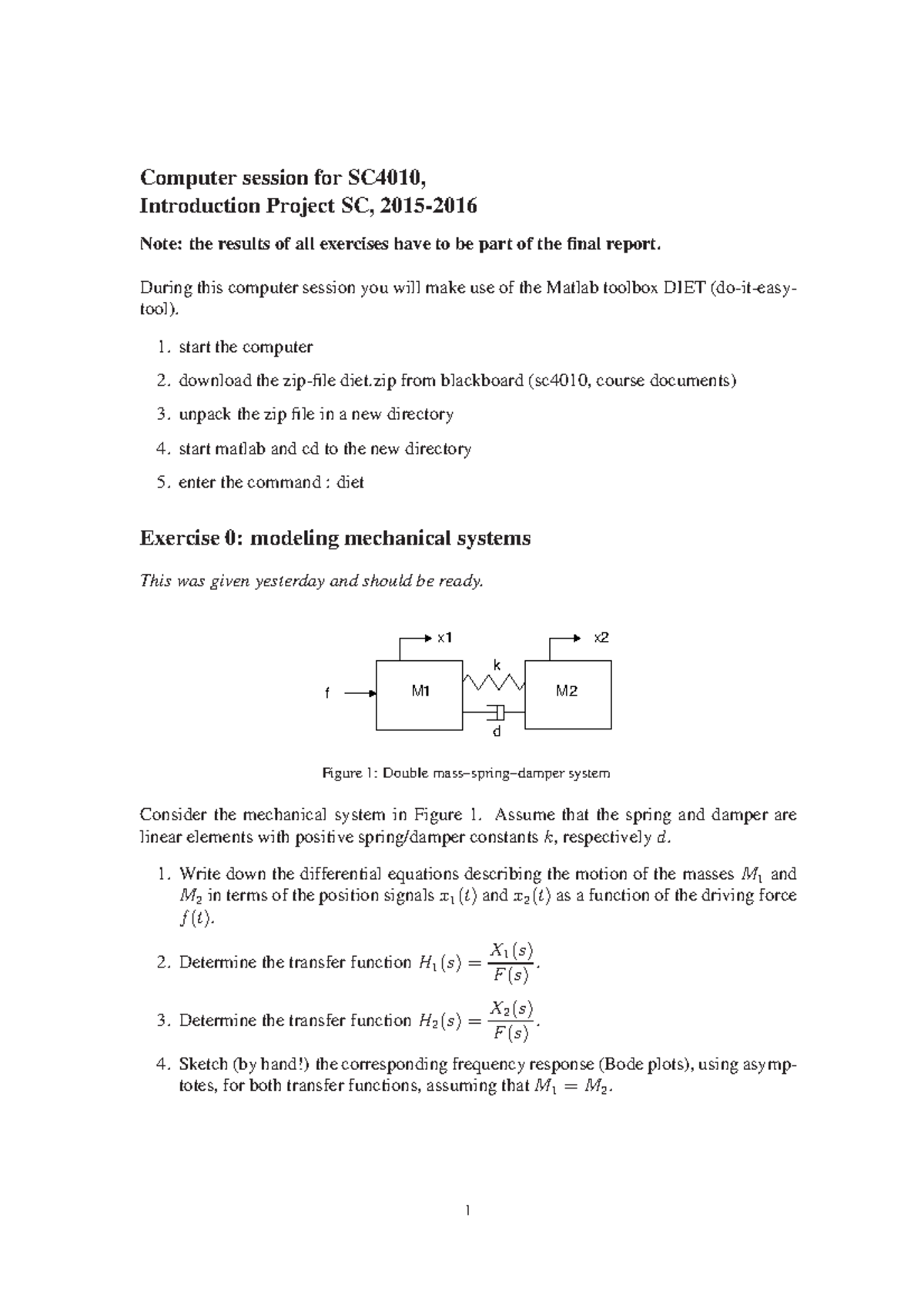 Exercise 0 1 3B Computer Session - Computer session for SC4010 ...