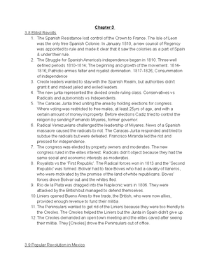 Chapter 5 - Chapter 5 5 Political Stability The chaos and violence from ...