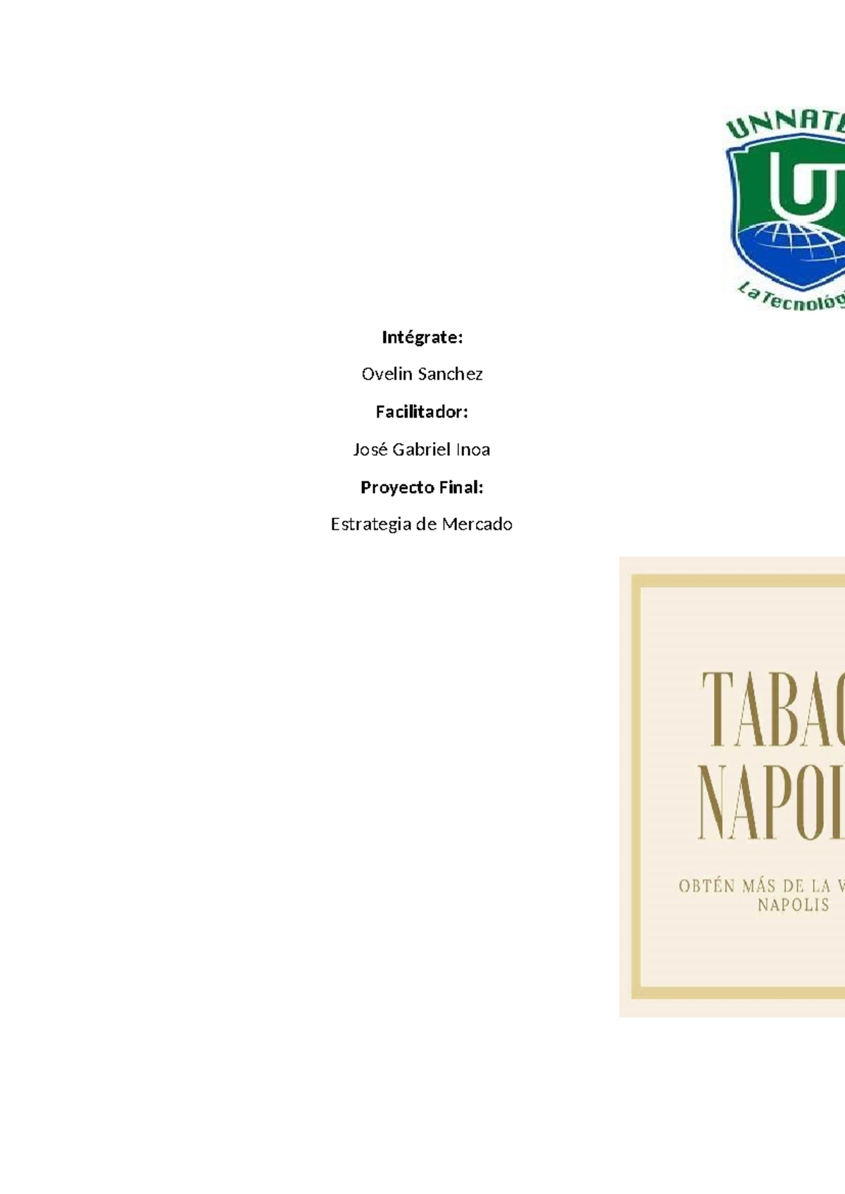 Trabajo final os - Intégrate: Ovelin Sanchez Facilitador: José Gabriel ...