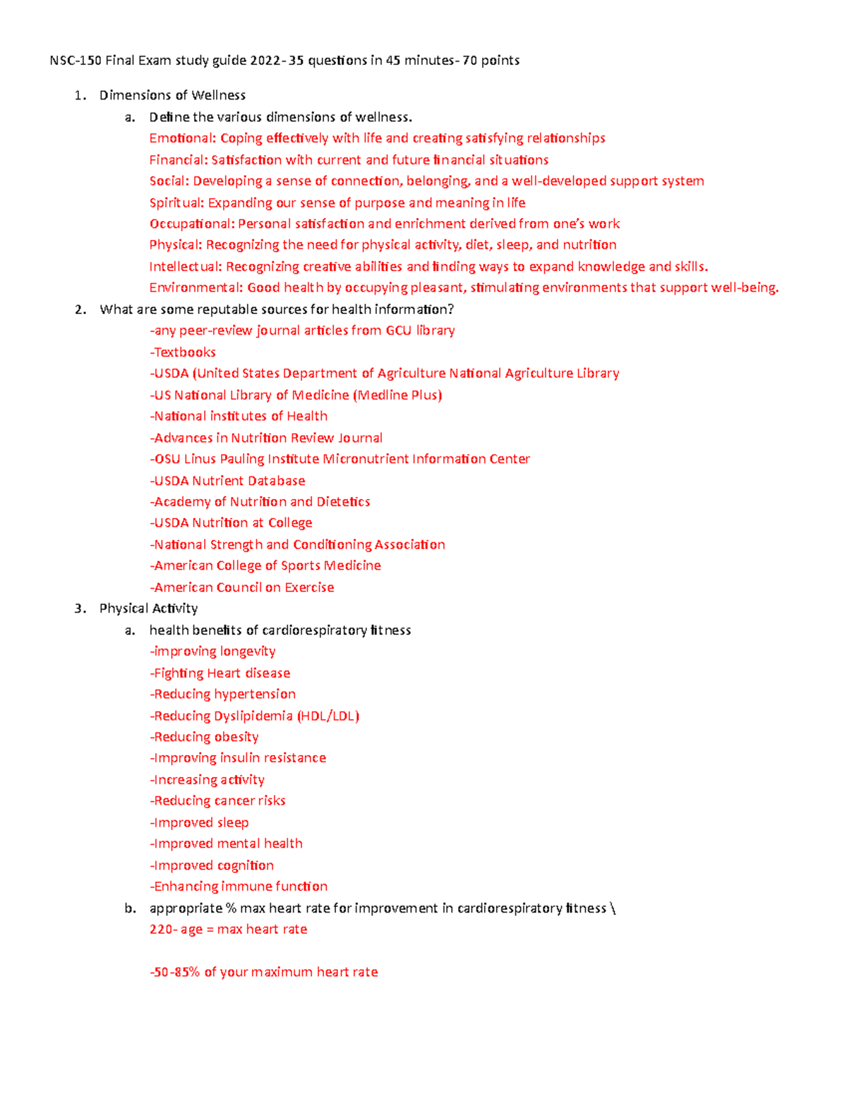 NSC-150 final exam Study Guide - NSC-150 Final Exam study guide 2022 ...